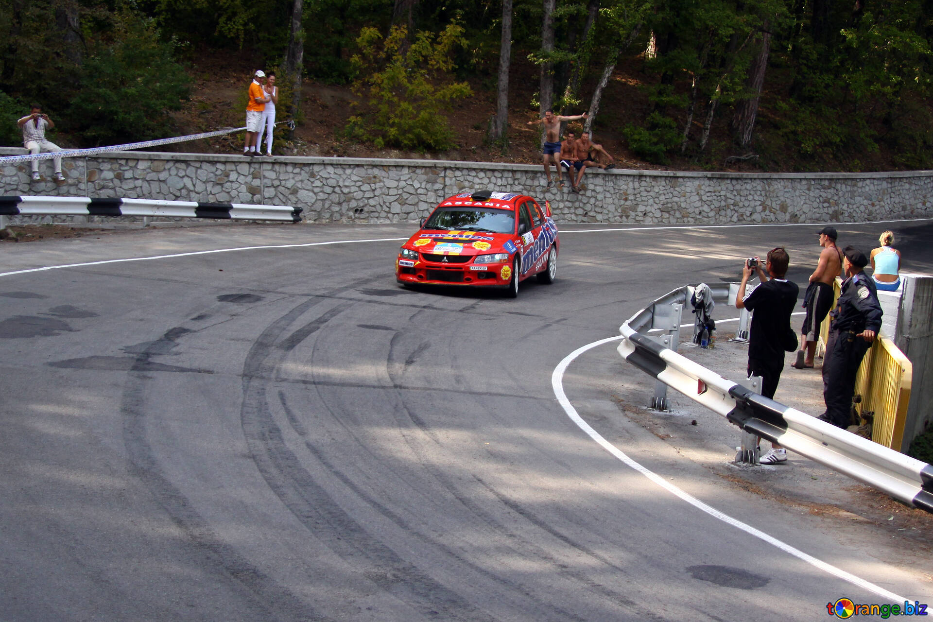 Rally. сrazy spectators. free image - № 2641